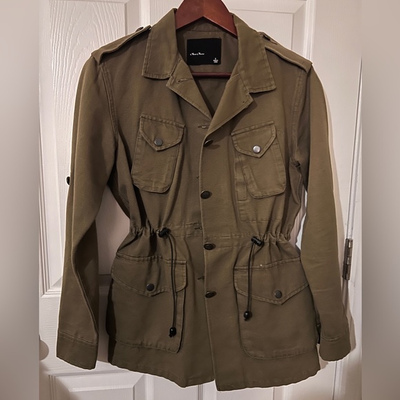 Olive Olivia | Jackets & Coats | Olive Olivia Army Green Jacket | Poshmark